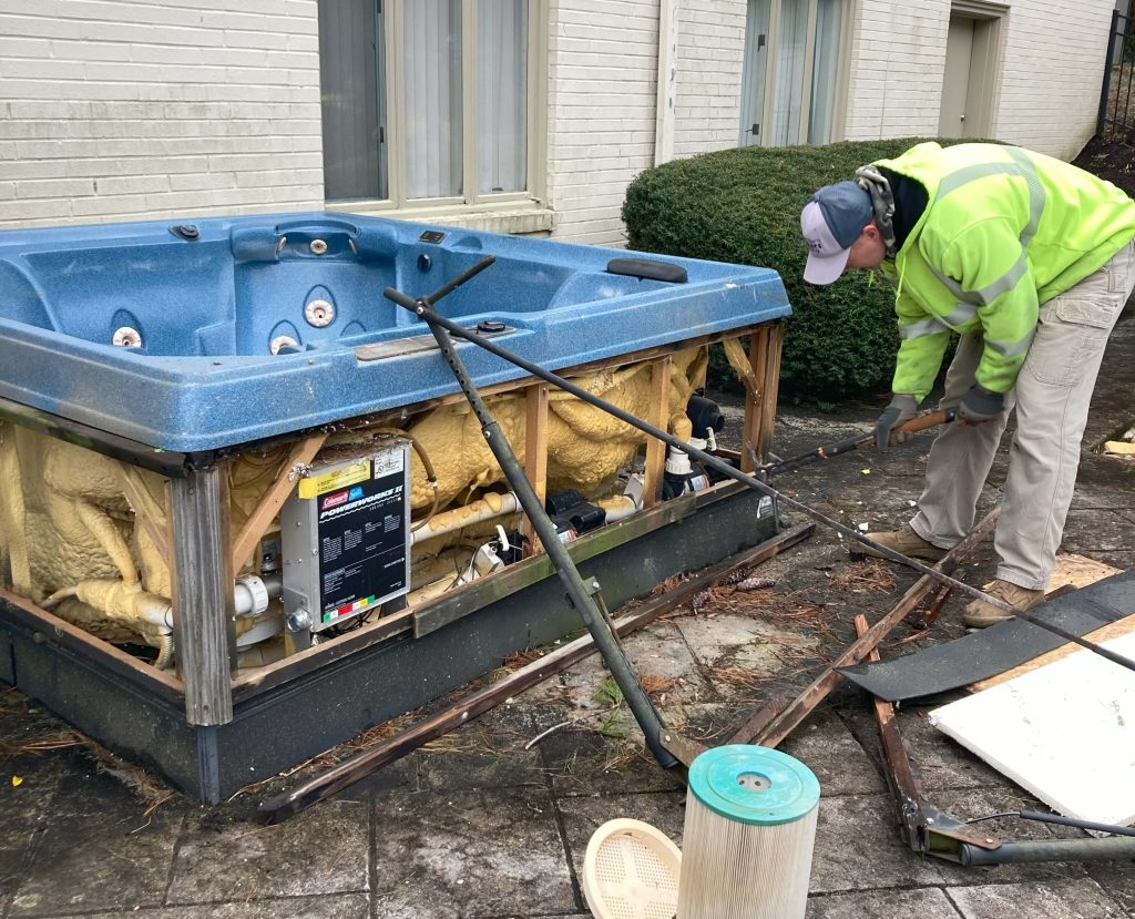 Hot Tub Removal in Harrisburg, PA - Jacuzzi Removal